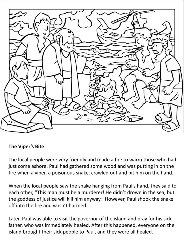 Stories from the Book of Acts for Children - Coloring Book | PDF ...