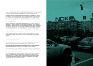 Strategy paper: Stories, Numbers & Conversations: Nokia's principles ...