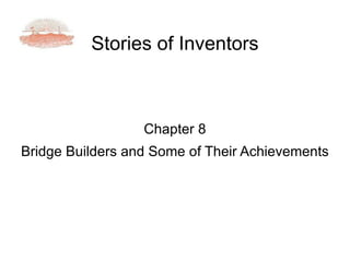 Stories of inventors | ODP
