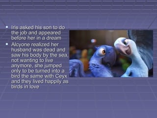 Stories of love orpheus,ceyx, pygmalion by ncf ab english majors | PPT