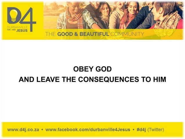 Stories of Obedience 6 | PPT