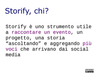 Guida a Storify | PDF