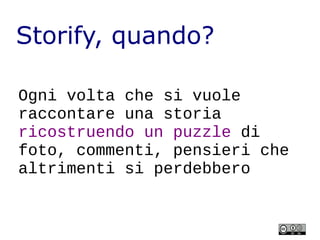 Guida a Storify | PDF