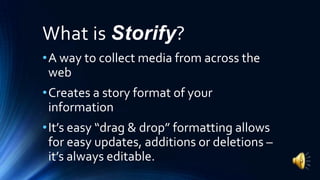 Klopfenstein-Kovacs Storify Presentation | PPT