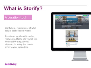 Storify for charities | PPT