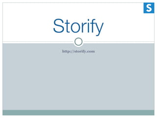 Storify site | PPT
