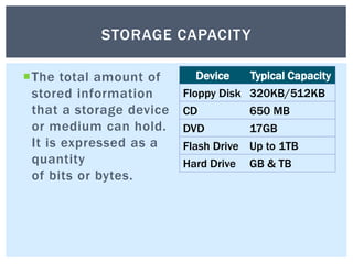 Storing Data Information Software Technology | PPT