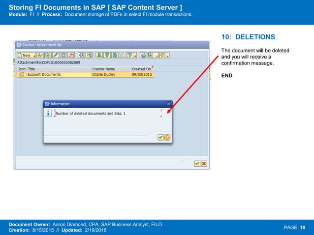 Storing fi documents in sap content server | PDF | Business Accounting ...