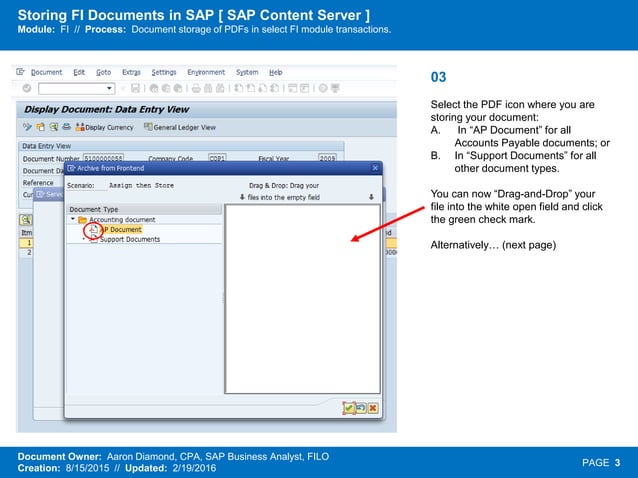 Storing fi documents in sap content server | PDF | Business Accounting & Finance | Business