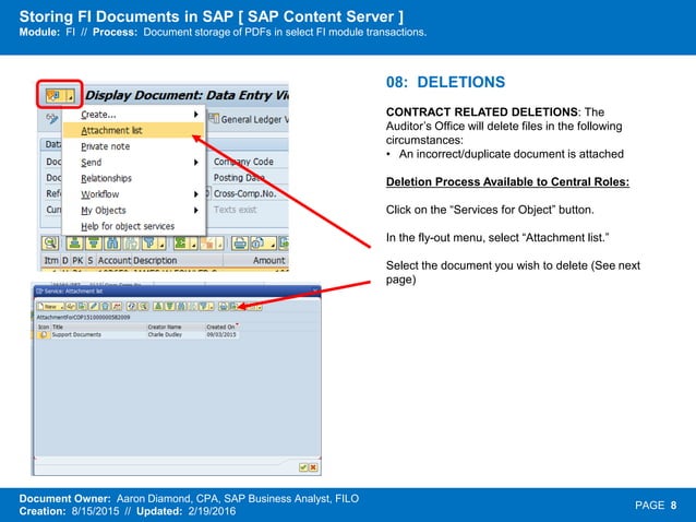 Storing fi documents in sap content server | PDF | Business Accounting & Finance | Business