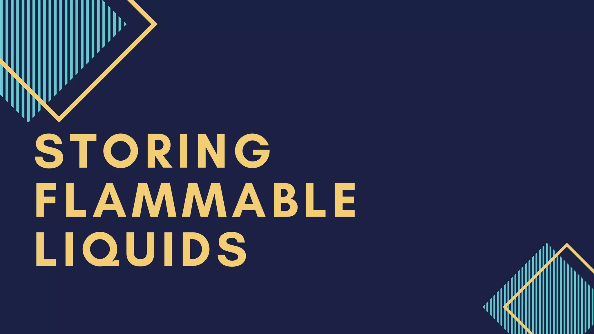 Storing flammable liquids | PDF