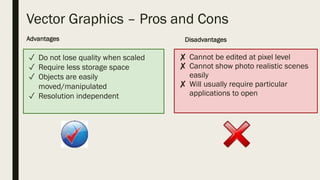 Higher - Storing graphics | PPTX | Graphics Software | Computer Software and Applications