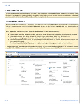 Storing, Managing, and Deploying Docker Container Images with Amazon ...