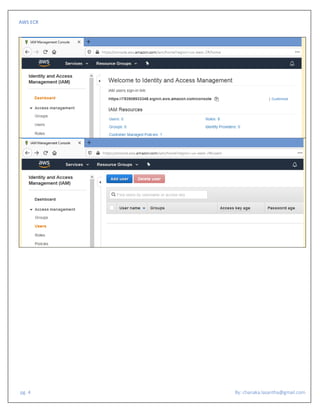 Storing, Managing, and Deploying Docker Container Images with Amazon ECR | PDF