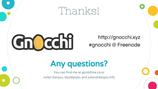 Storing metrics at scale with Gnocchi | PPT