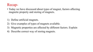 Storing of Magnet .pptx