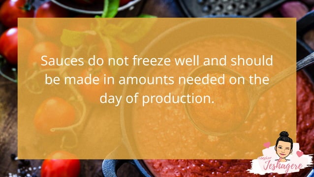 Storing Sauces.pptx - Cookery 10- Quarter 3 | PPTX