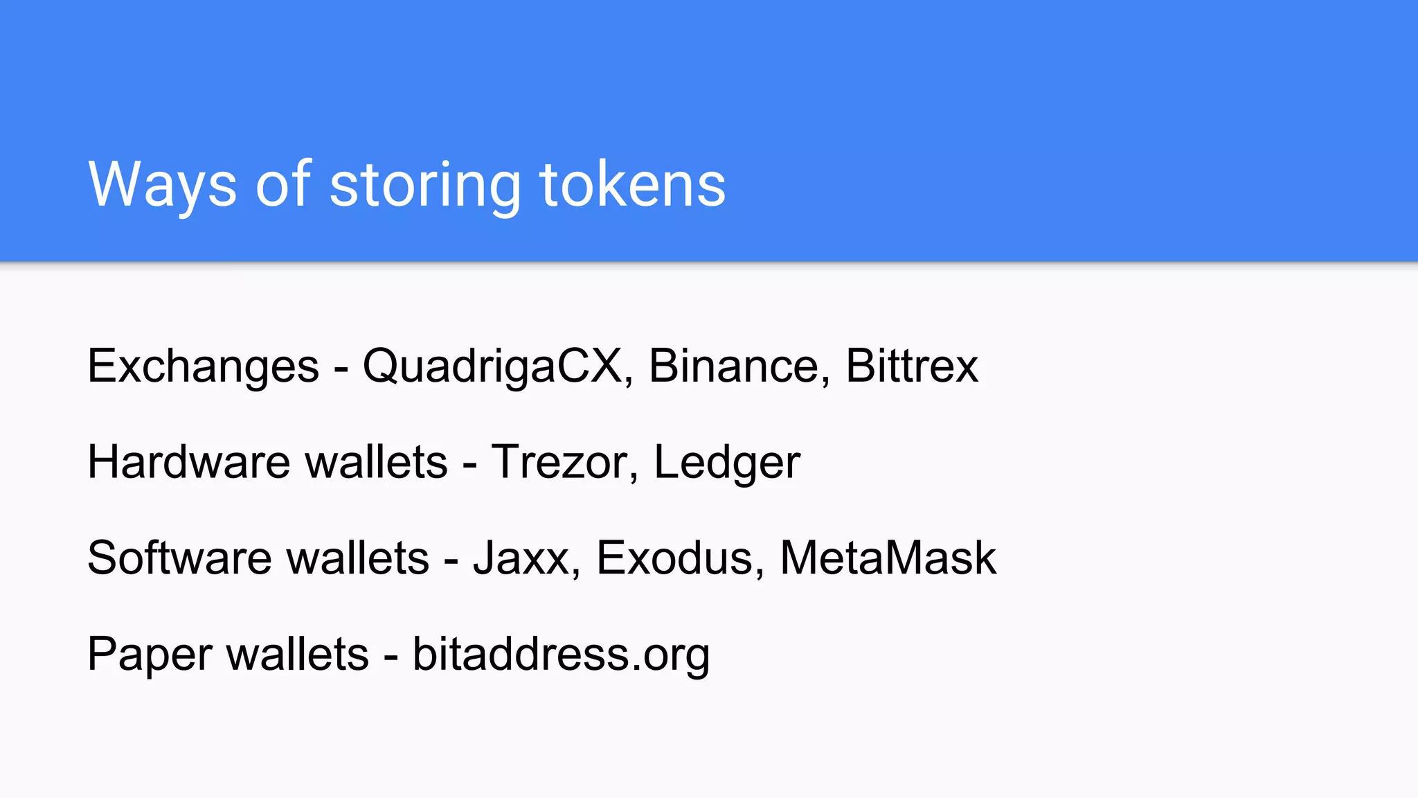 Secure Token Storage | PDF