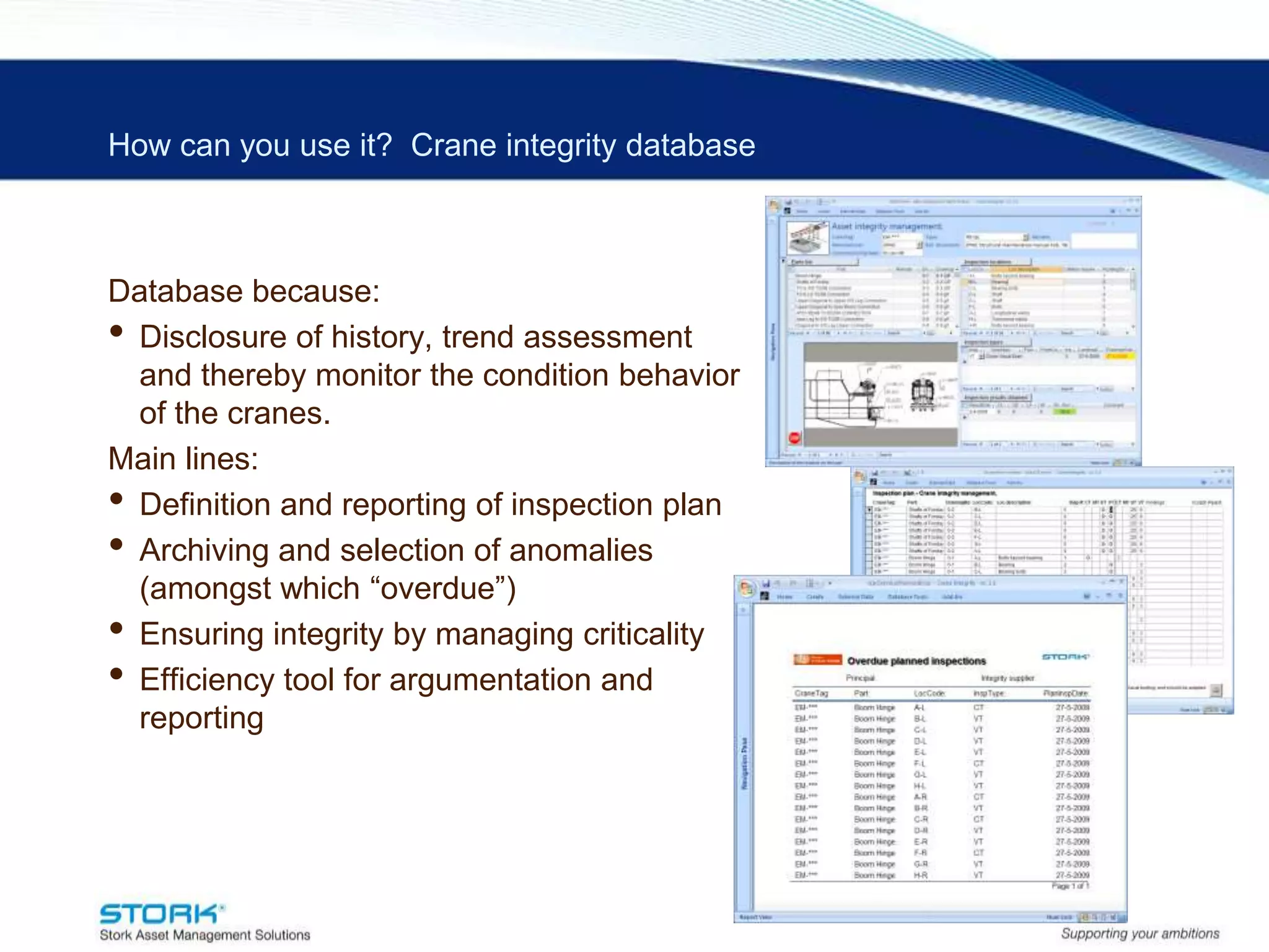 Stork Crane Integrity | PPTX