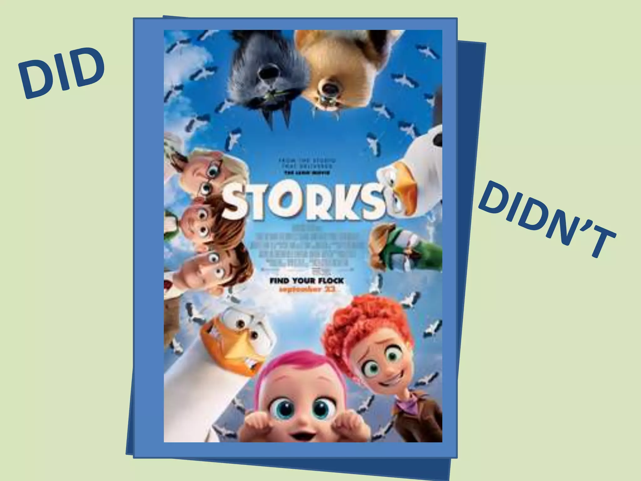 Stork video simple past | PPT