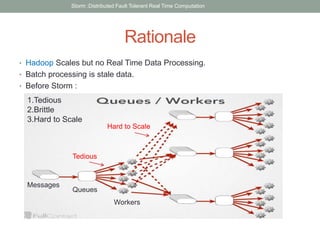 Storm: a distributed ,fault tolerant ,real time computation | PPT