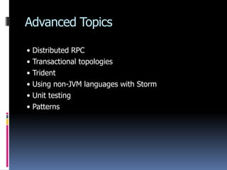 Apache Storm Internals | PPT