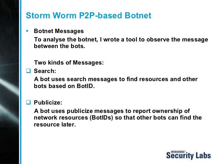 Storm Worm & Botnet