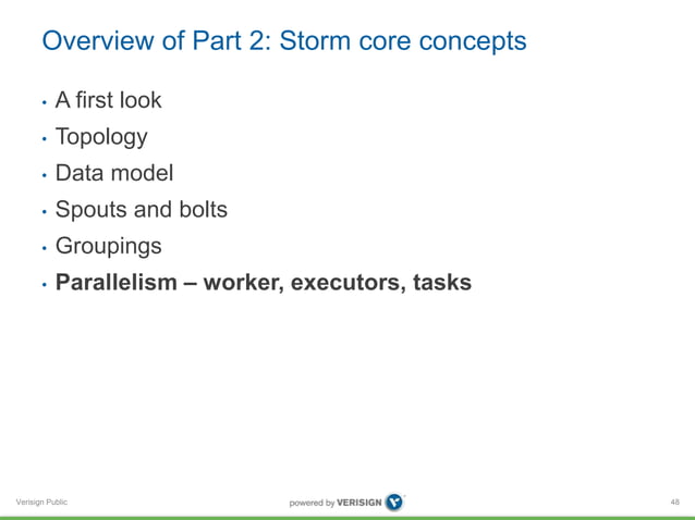 Apache Storm 0.9 basic training - Verisign | PPT