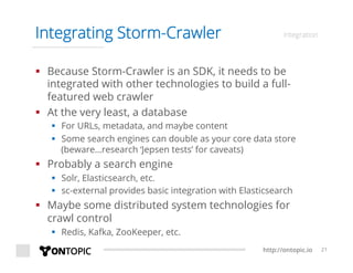 Storm crawler apachecon_na_2015 | PPT