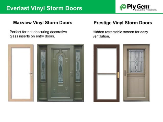 Storm doors 101 | PPT