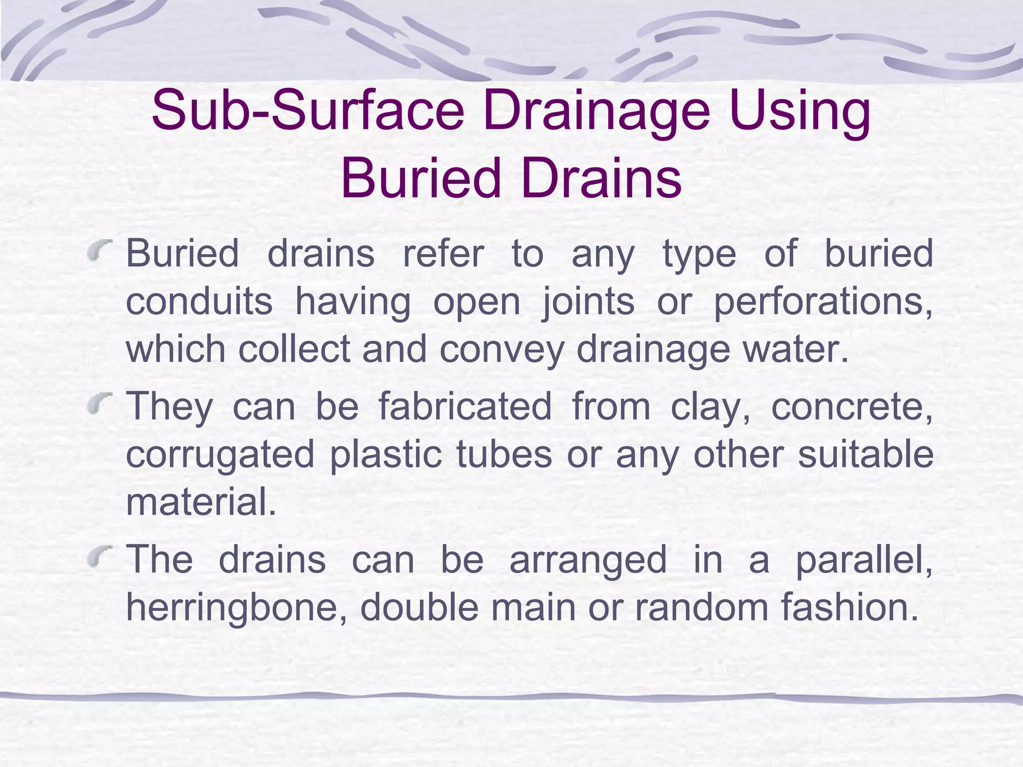 Storm drainage design | PPT