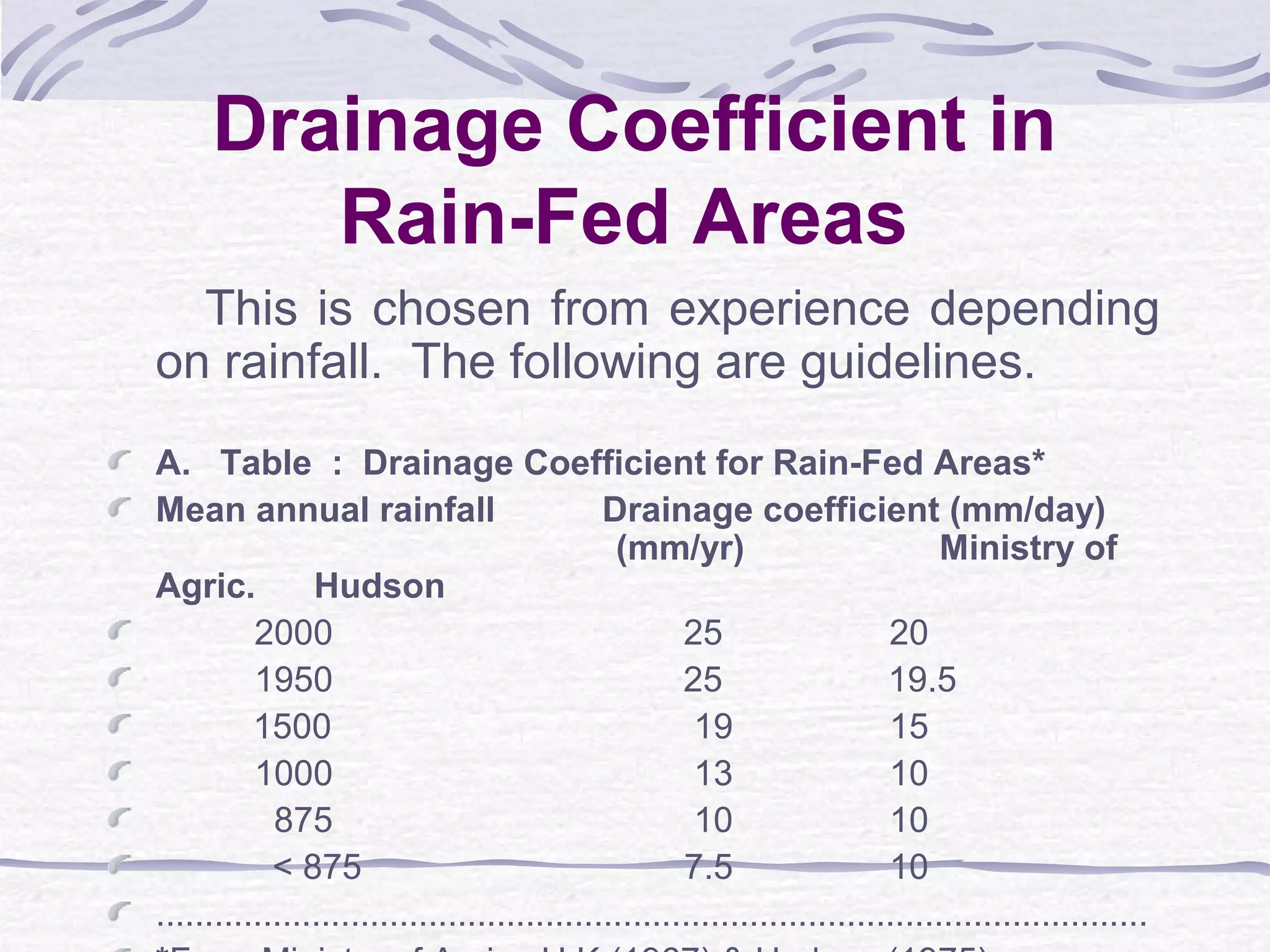 Storm drainage design | PPT