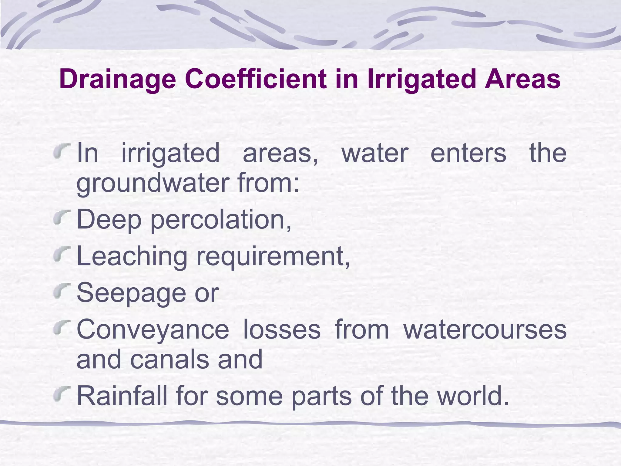 Storm drainage design | PPT