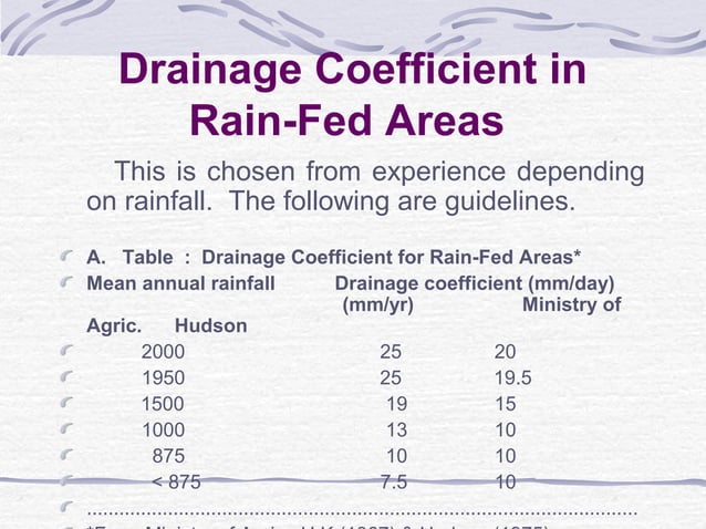 Storm drainage design | PPT
