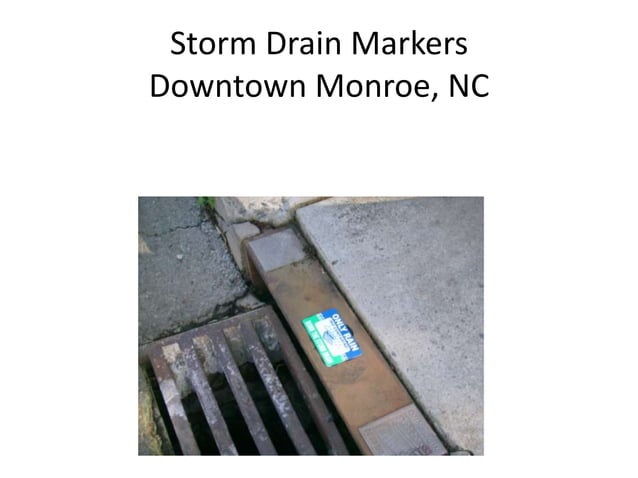 Storm drain markers | PPT