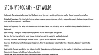 Storm Hydrographs | PPTX | Weather | Science