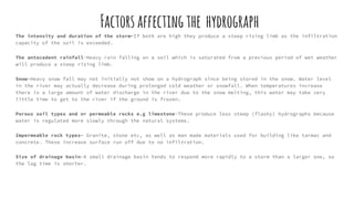 Storm Hydrographs | PPTX | Weather | Science