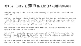 Storm Hydrographs | PPTX
