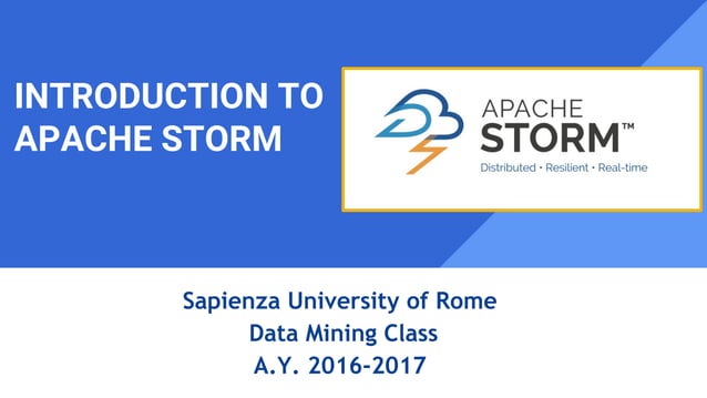 Apache Storm Tutorial | PDF | Operating Systems | Computer Software and Applications