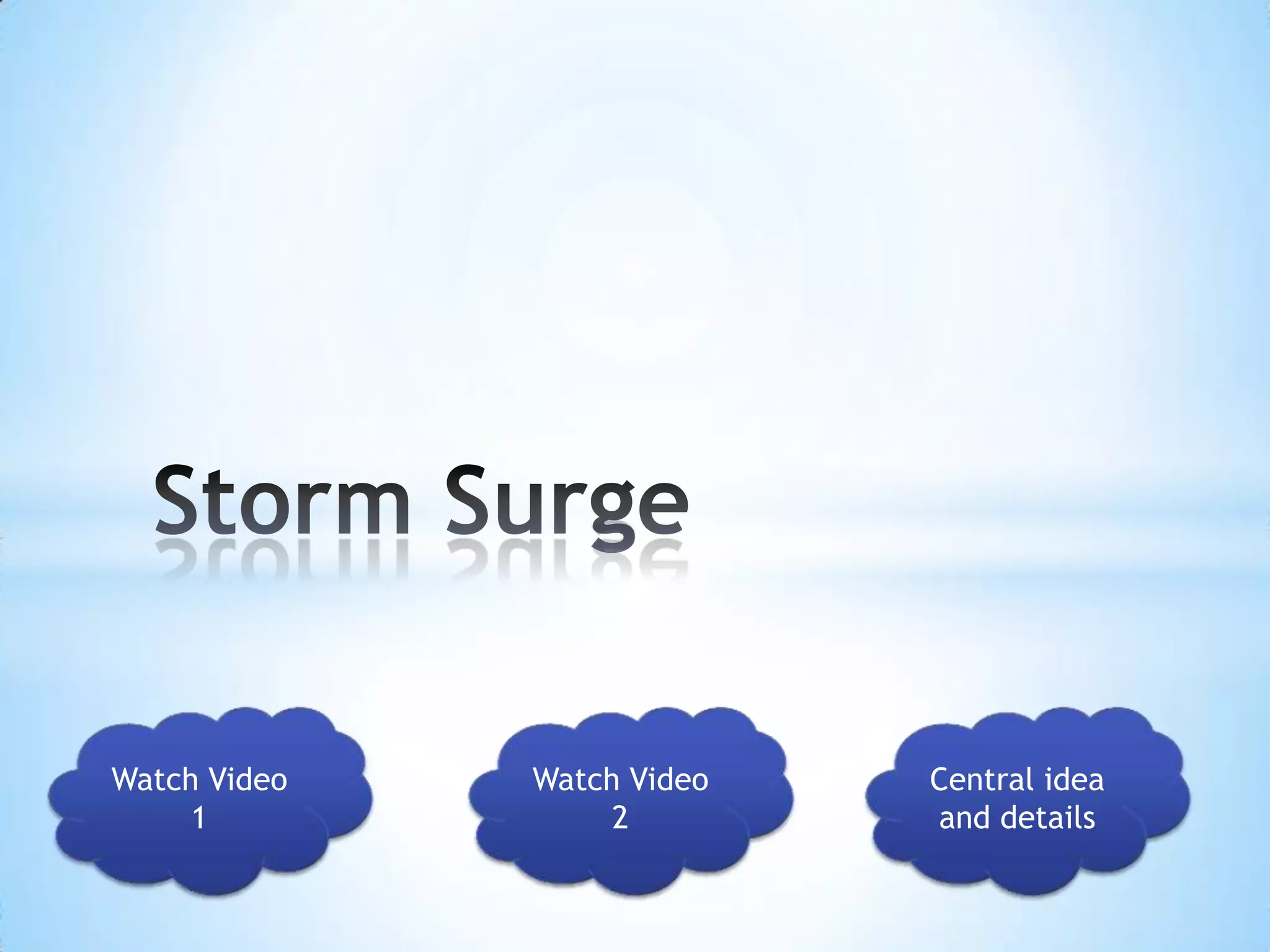 Storm surge | PPT