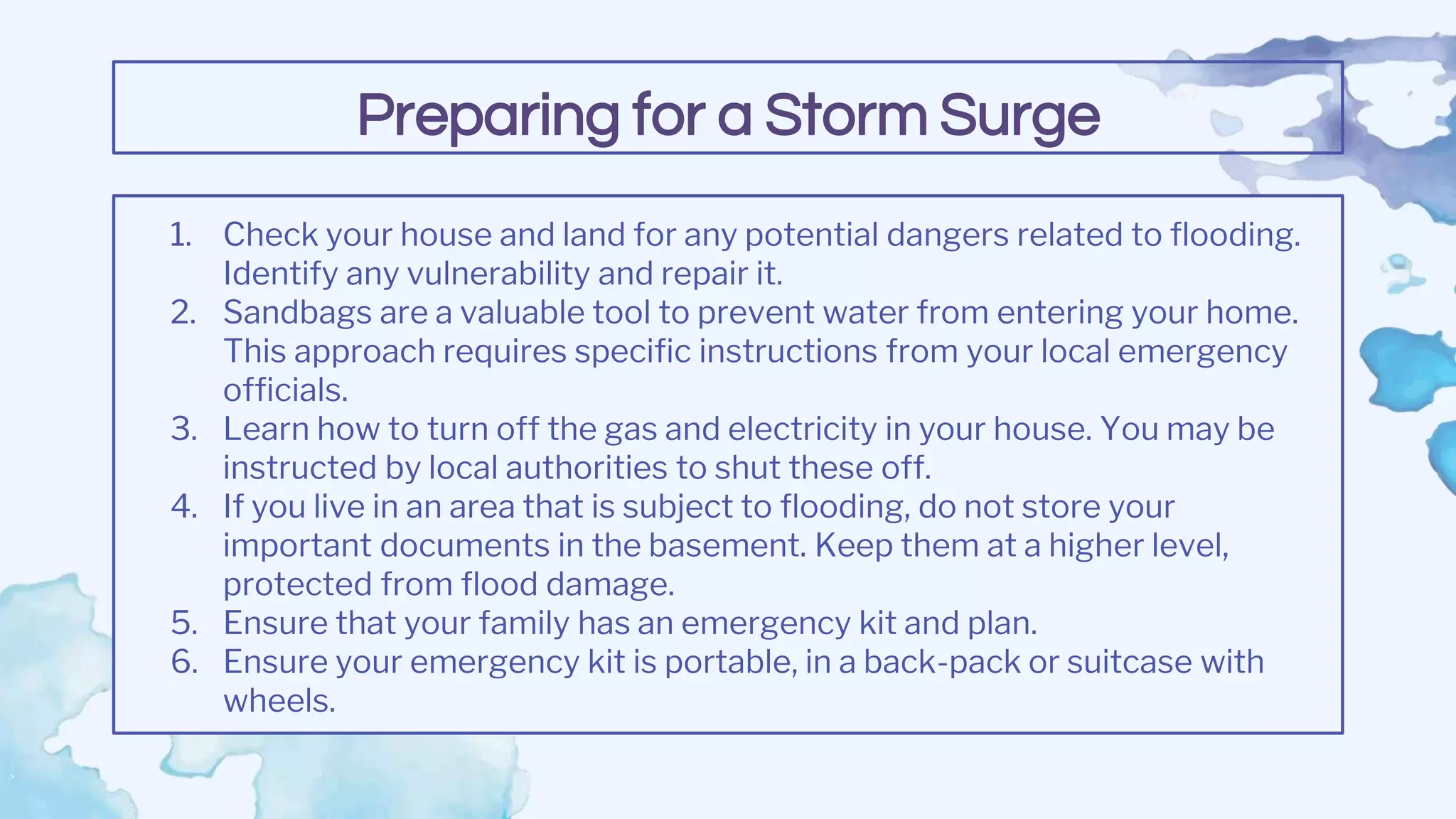 Storm Surge | PPTX