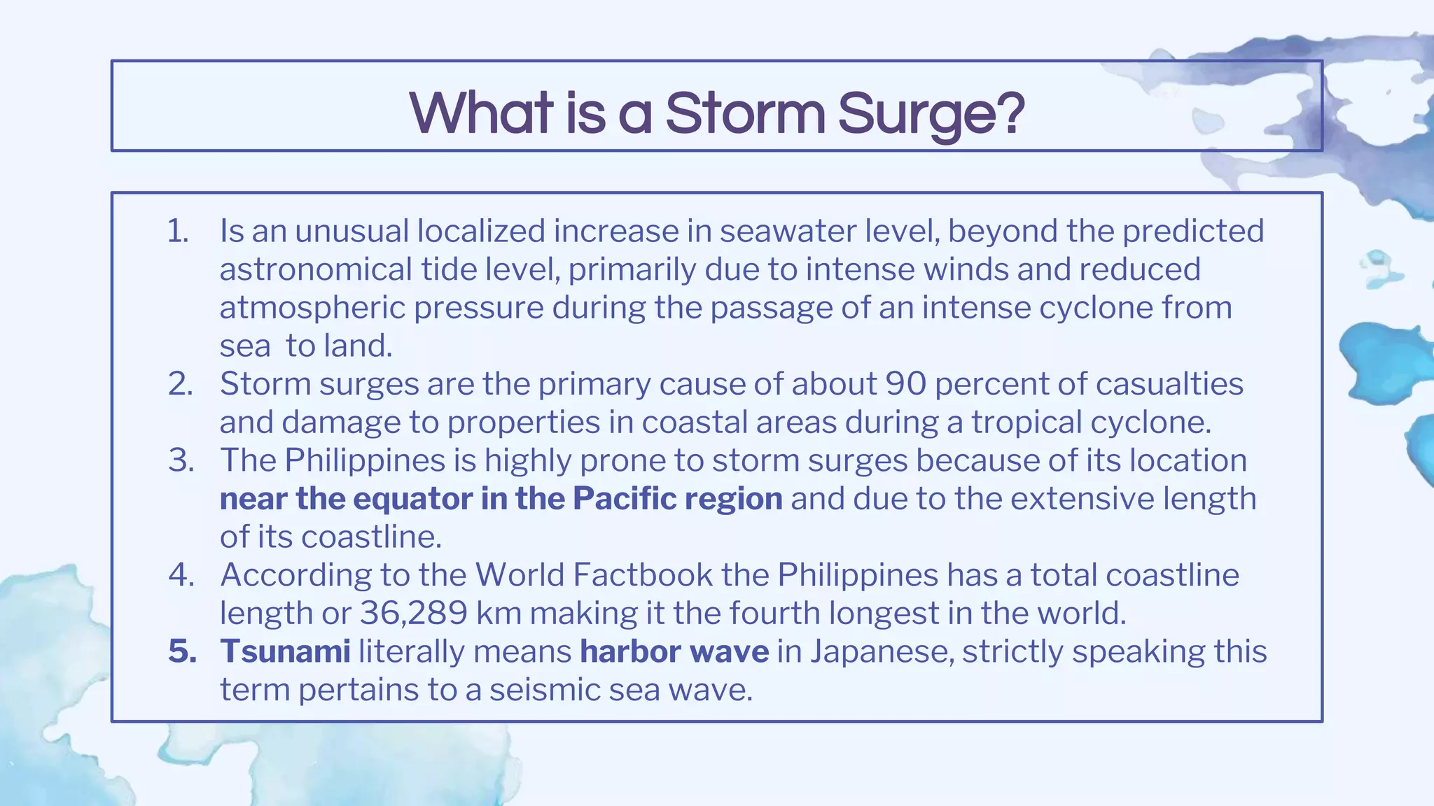 Storm Surge | PPTX