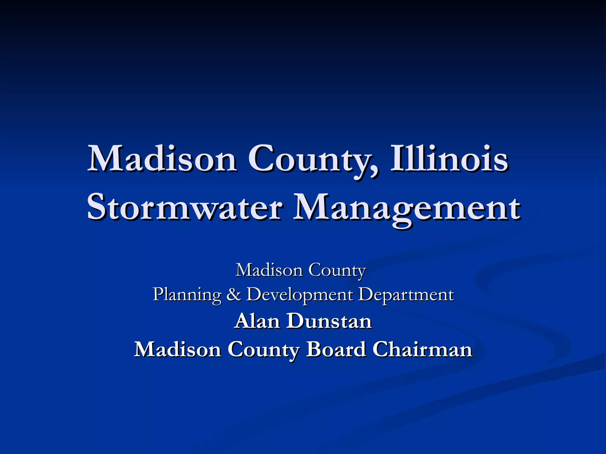 Stormwater Presentation | PPT