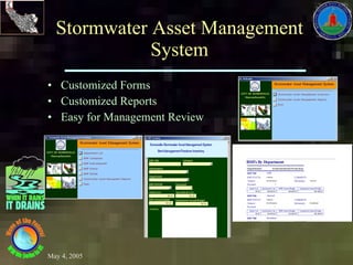 Stormwater Asset Management Using Gis V5 | PPT | Water Services | Home ...
