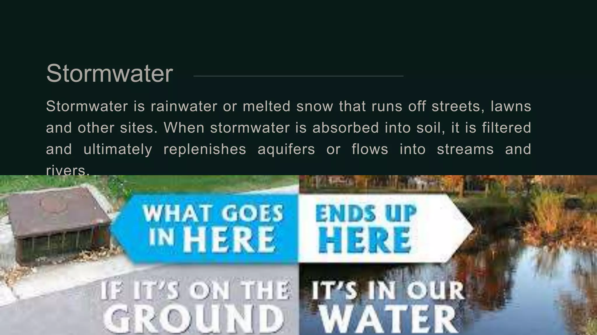 Stormwater Awareness Training | PPTX