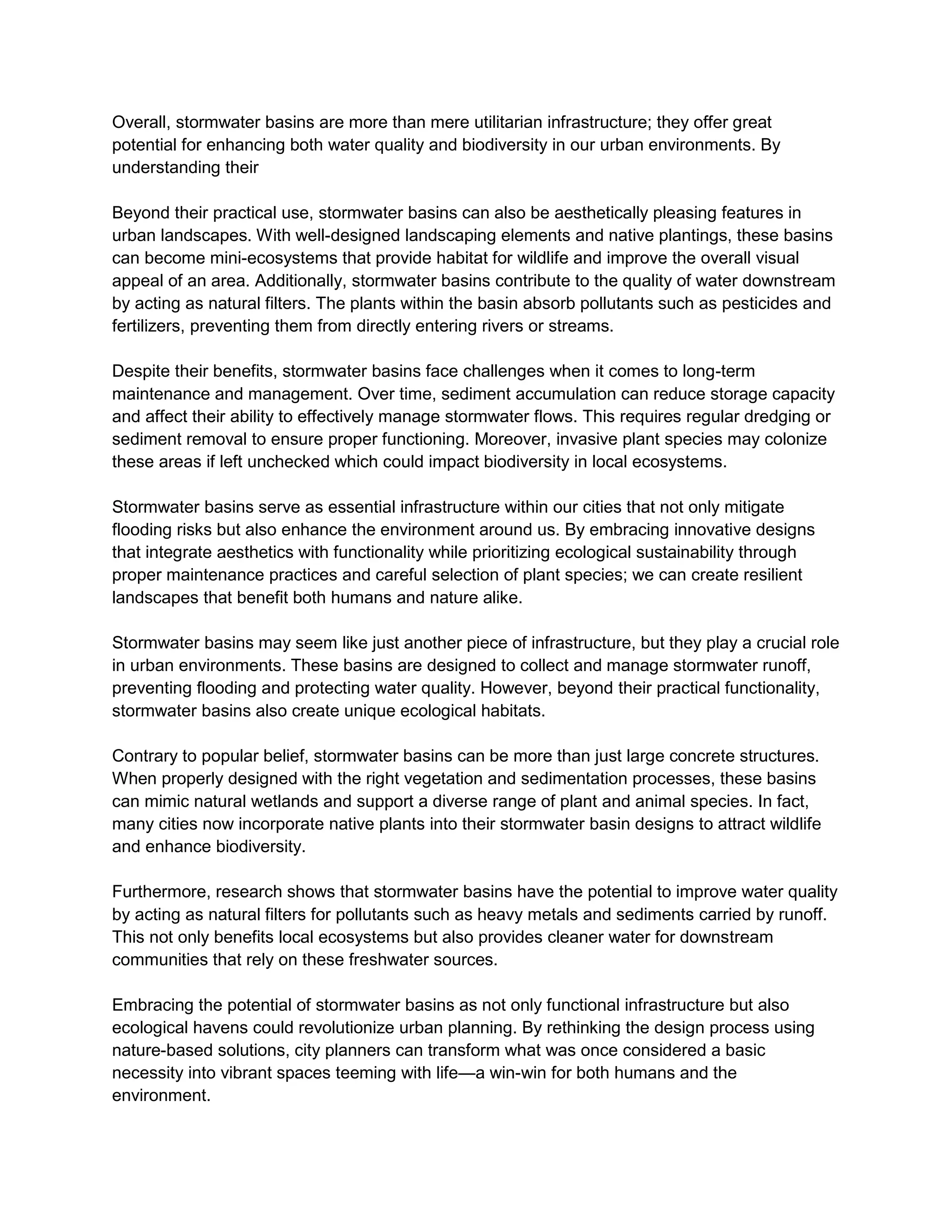 Stormwater Basins_ Essential Infrastructure for Sustainable Urban ...