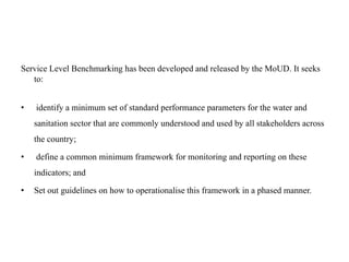Storm water benchmarking | PPT