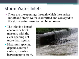 Storm water drainage | PPTX