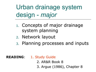 Stormwater Lec6 - Major drainage design0.ppt