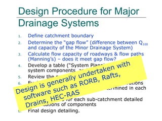 Stormwater Lec6 - Major drainage design0.ppt